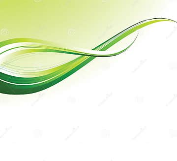 Green wave stock vector. Illustration of element, banner - 10973606