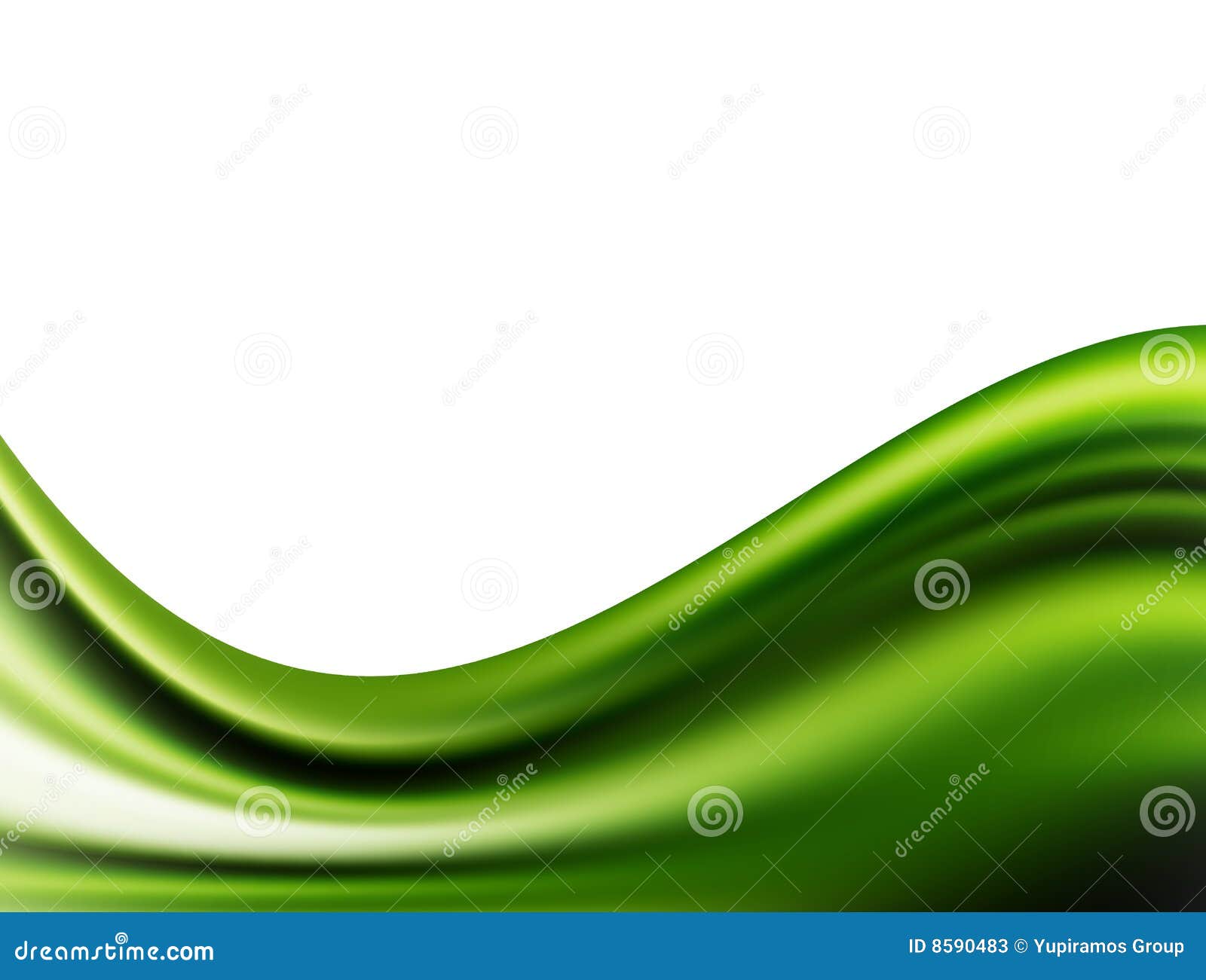 Green wave stock illustration. Illustration of backdrop - 8590483