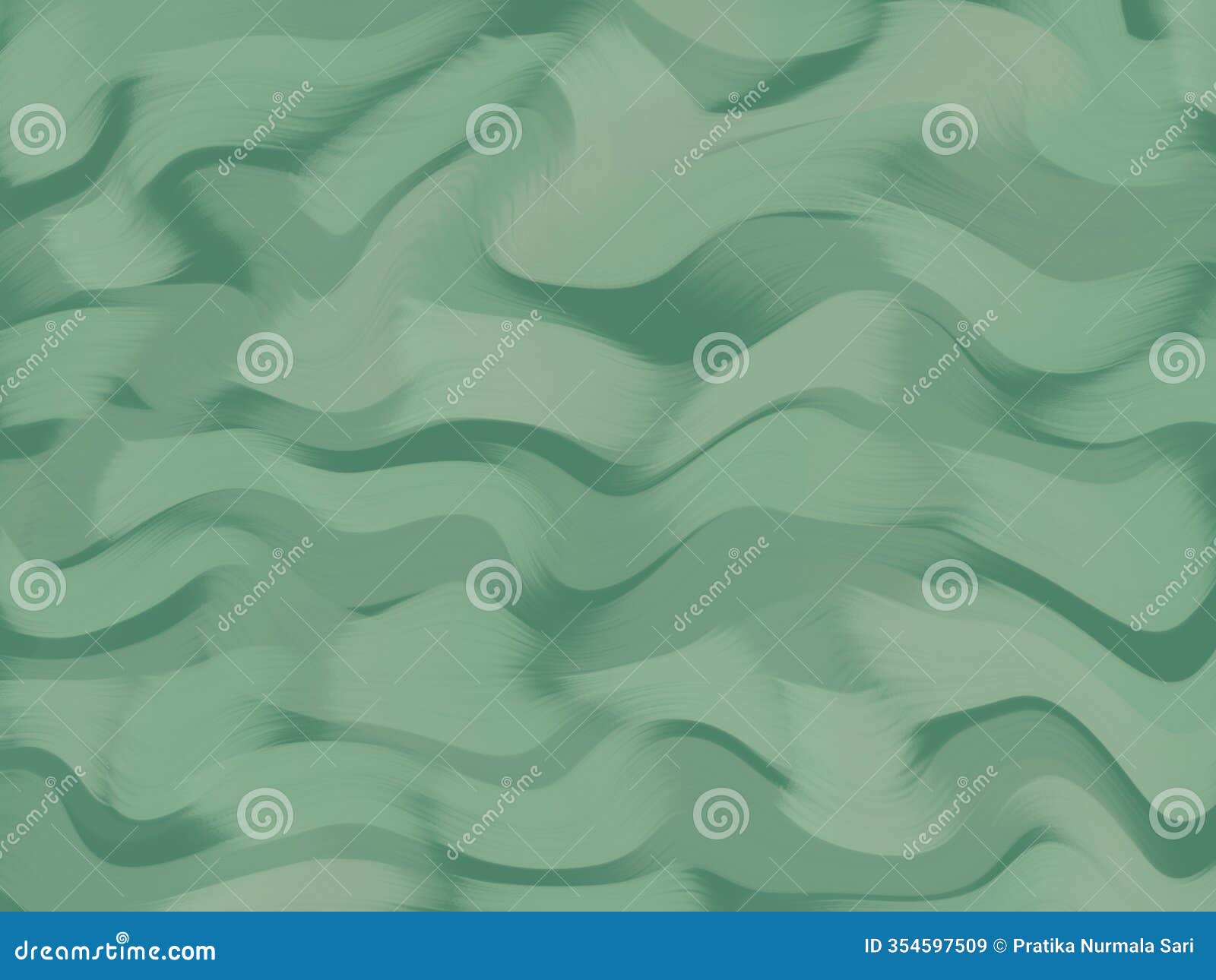 Green Wave Abstract Background Illustration Stock Illustration ...