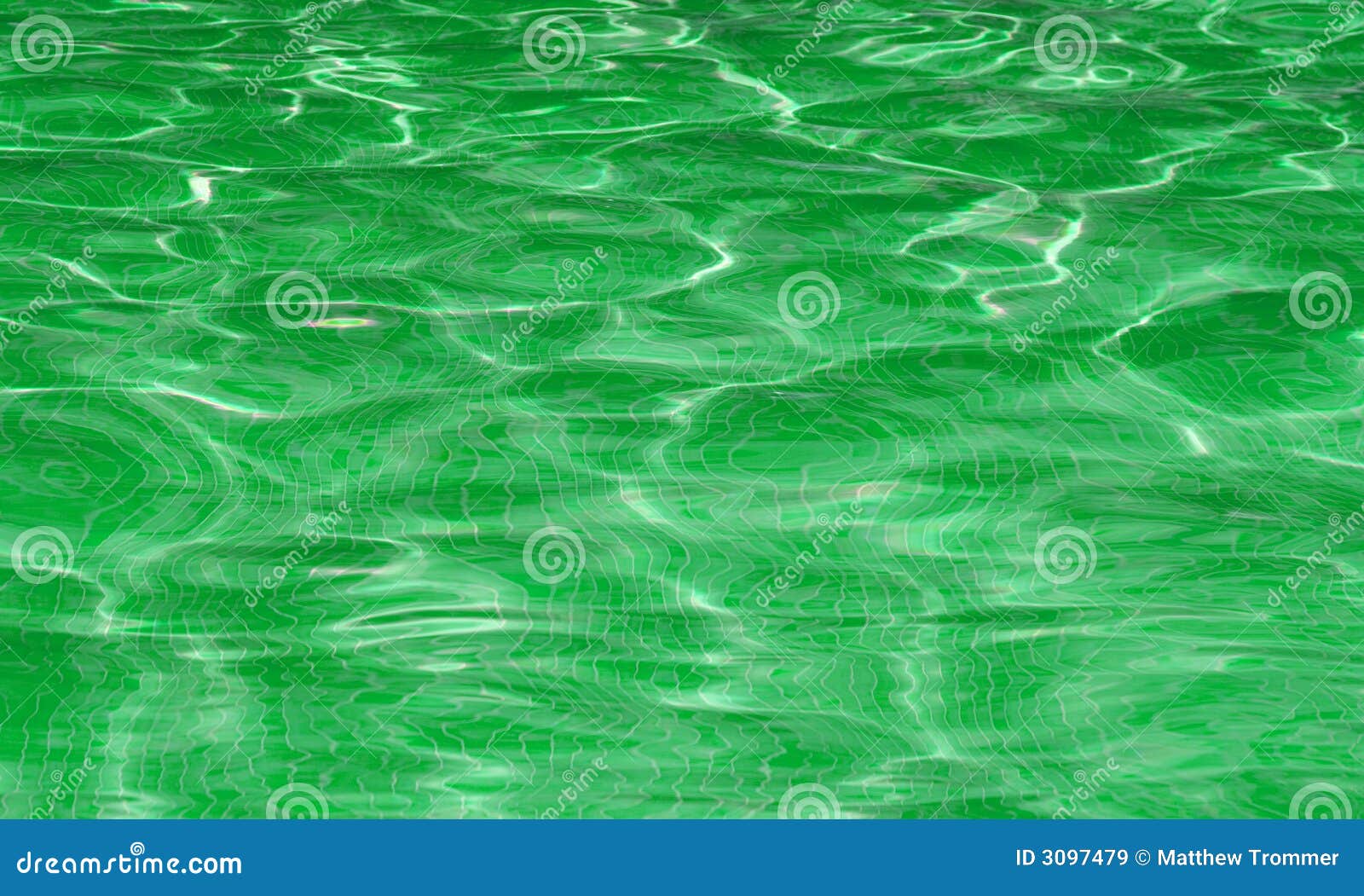 Green Waves stock image. Image of pool, water, reflection - 3097479