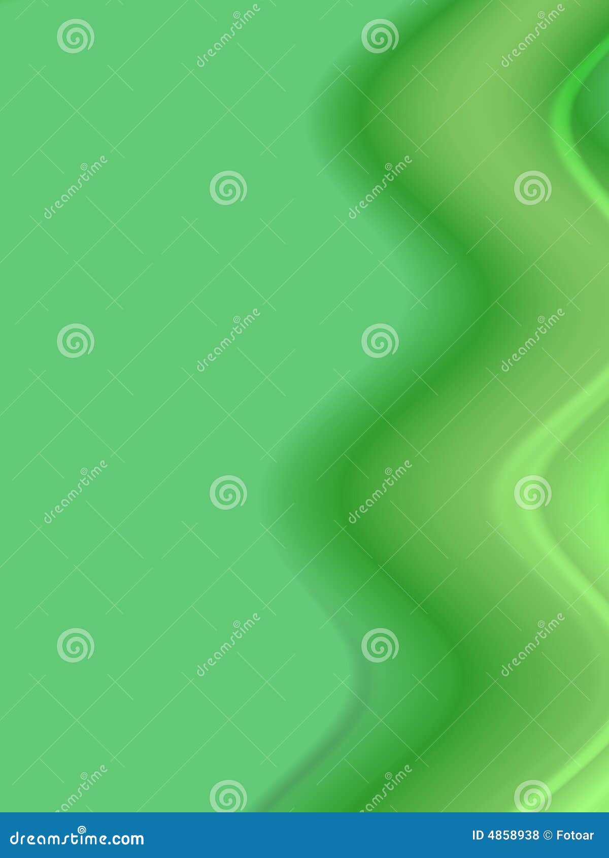 Green Wavy Abstract Background Stock Illustration - Illustration of ...