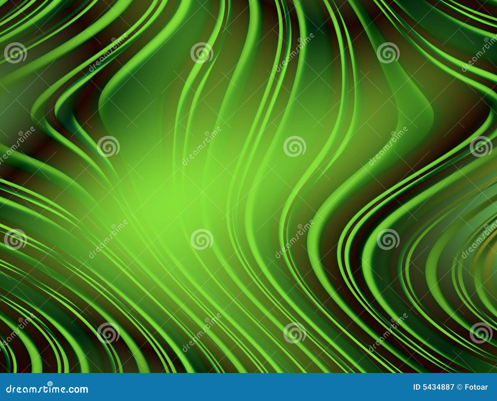 Green Wavy Background Vector Illustration | CartoonDealer.com #27429032