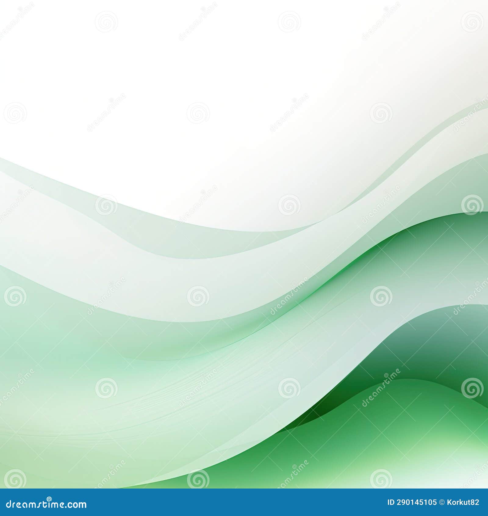 Green wavy background stock illustration. Illustration of generated ...