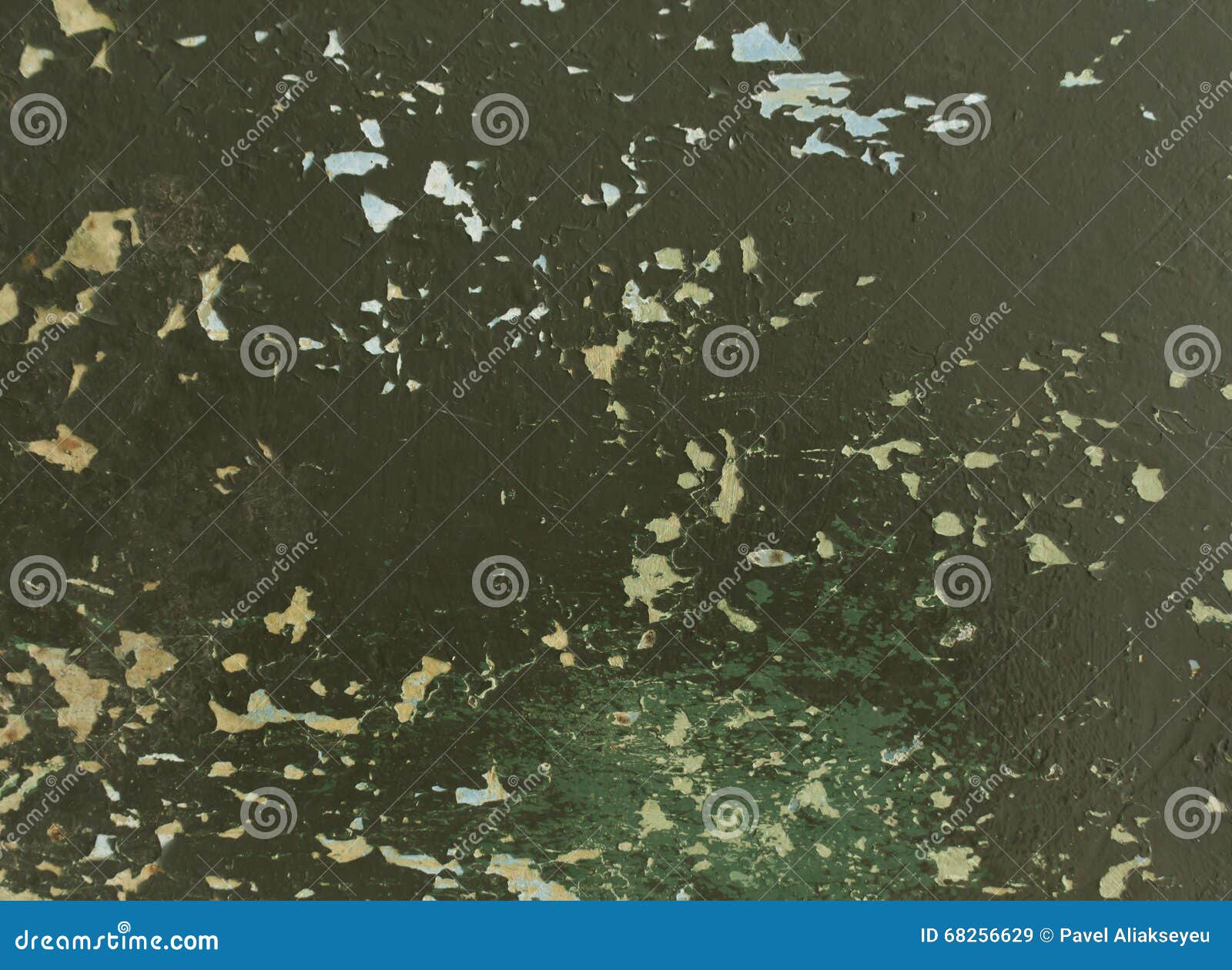 Green Weathered Metal Texture. Stock Image - Image of abstract, grey ...