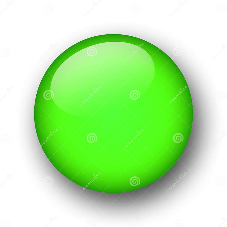 Green web button stock illustration. Illustration of circle - 65301