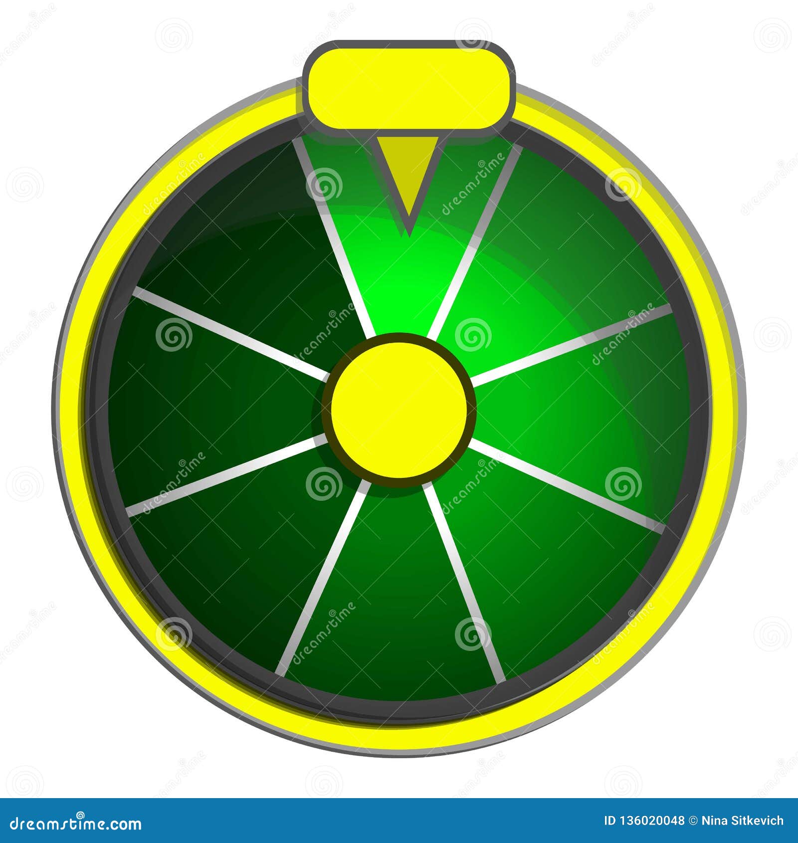 Green Wheel Ring Donut Circular Geometric Shape Frame Grung Texture ...