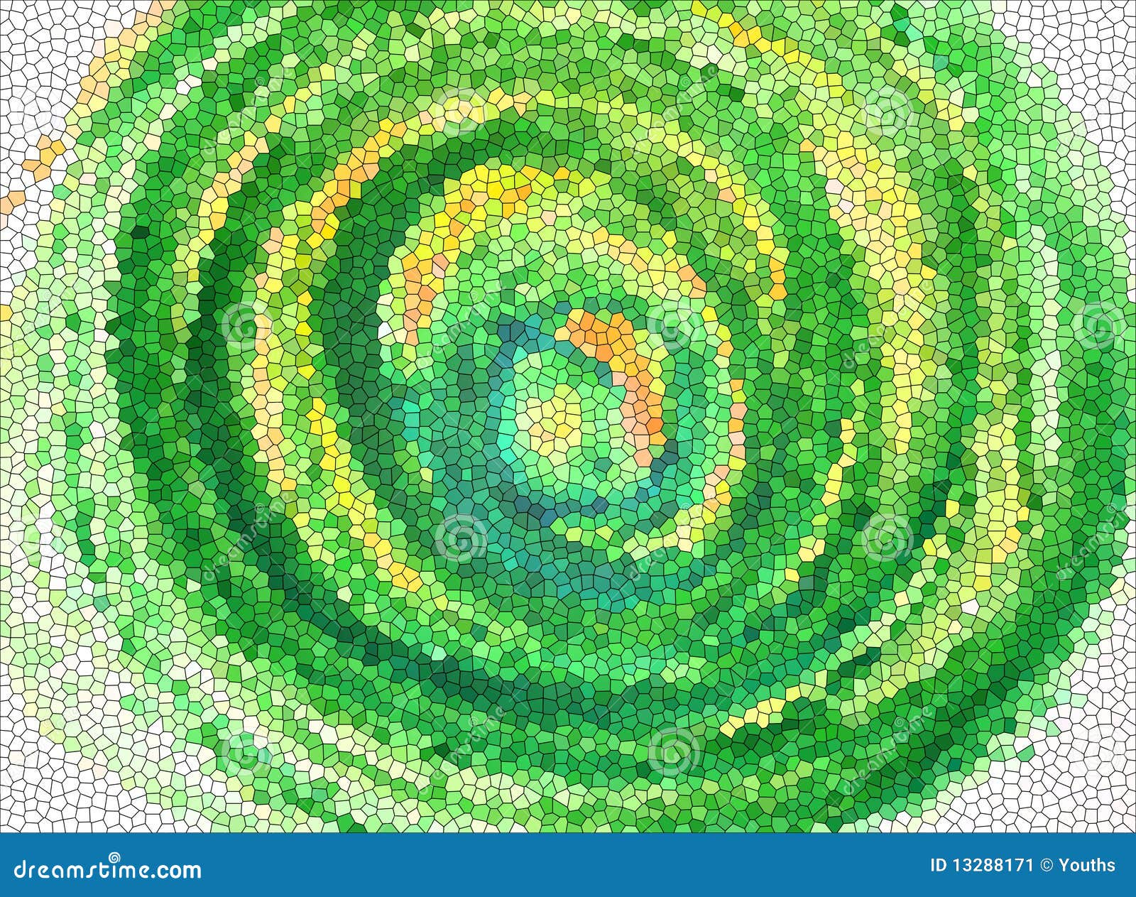 Green Whirlpool Texture Background Design Cartoon Vector ...