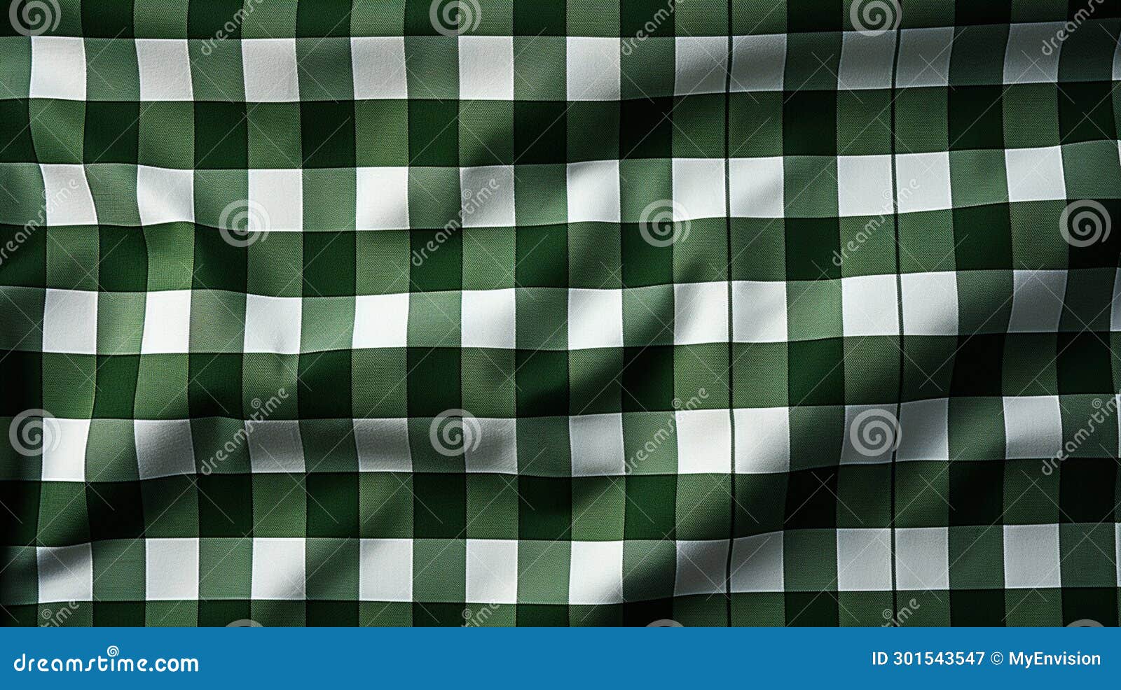 Green and White Checkered Wavy Pattern Versatile Design Element or ...
