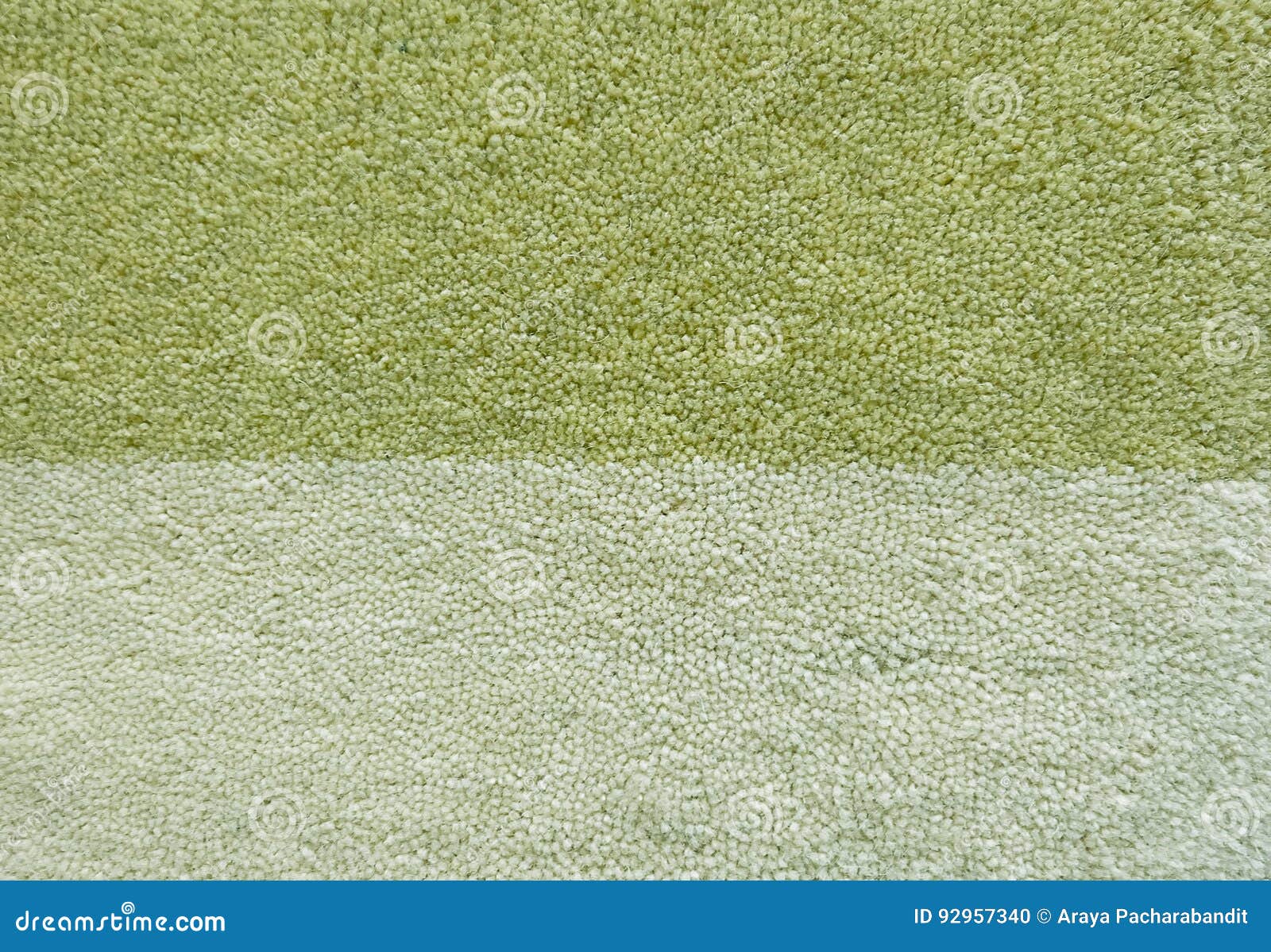 Green and White Line Plush Fabric Texture Background Stock Photo ...