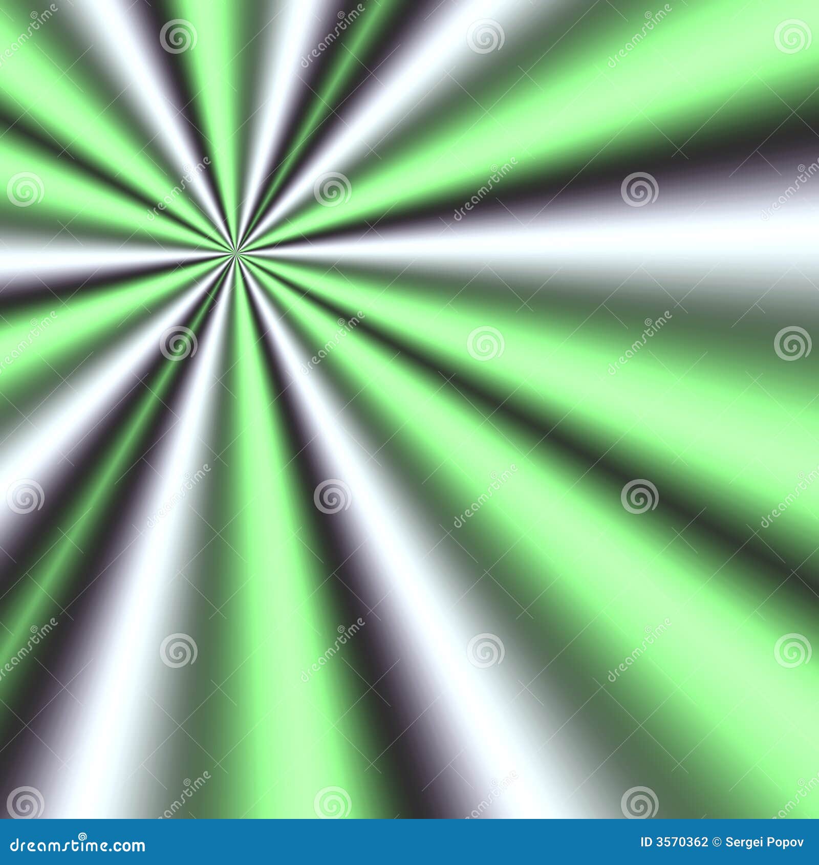 Green and white rays stock illustration. Illustration of power - 3570362