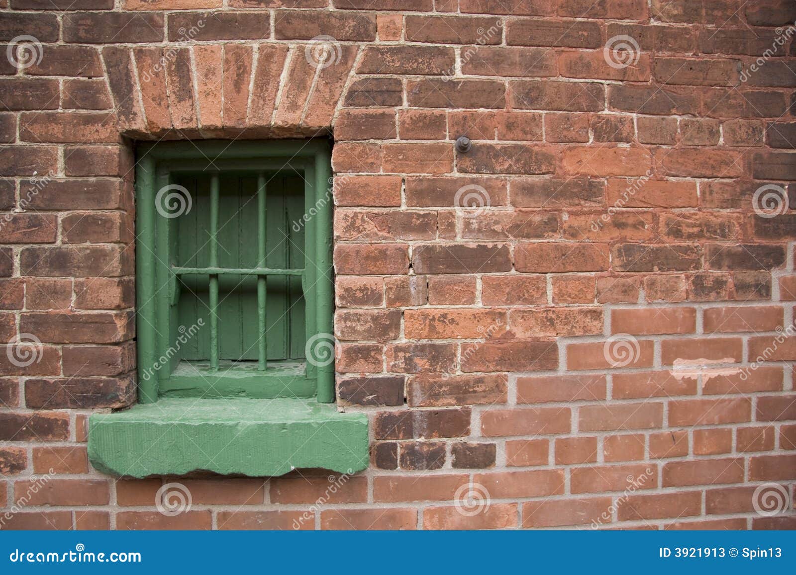 Green window frame stock image. Image of rustic, frame - 3921913