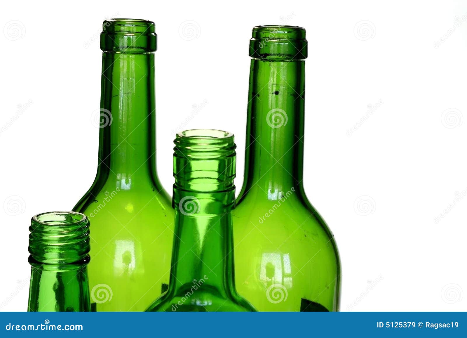 Green Wine Bottle stock image. Image of white, background - 5125379