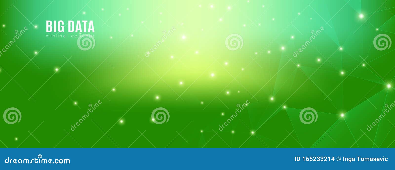 Green Wireless Poster. Technology Visualization Stock Vector ...