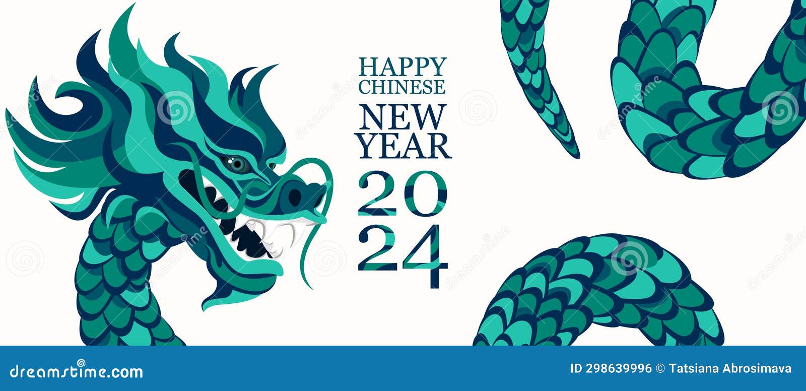 Green Wooden Dragon Symbol of 2024. Chinese New Year. Background with a ... Green Wooden Dragon Symbol of 2024. Chinese New Year. Background with a ...
