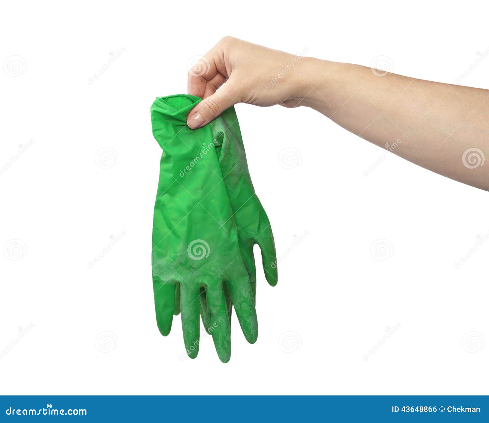 Green work gloves isolated stock photo. Image of safety - 43648866