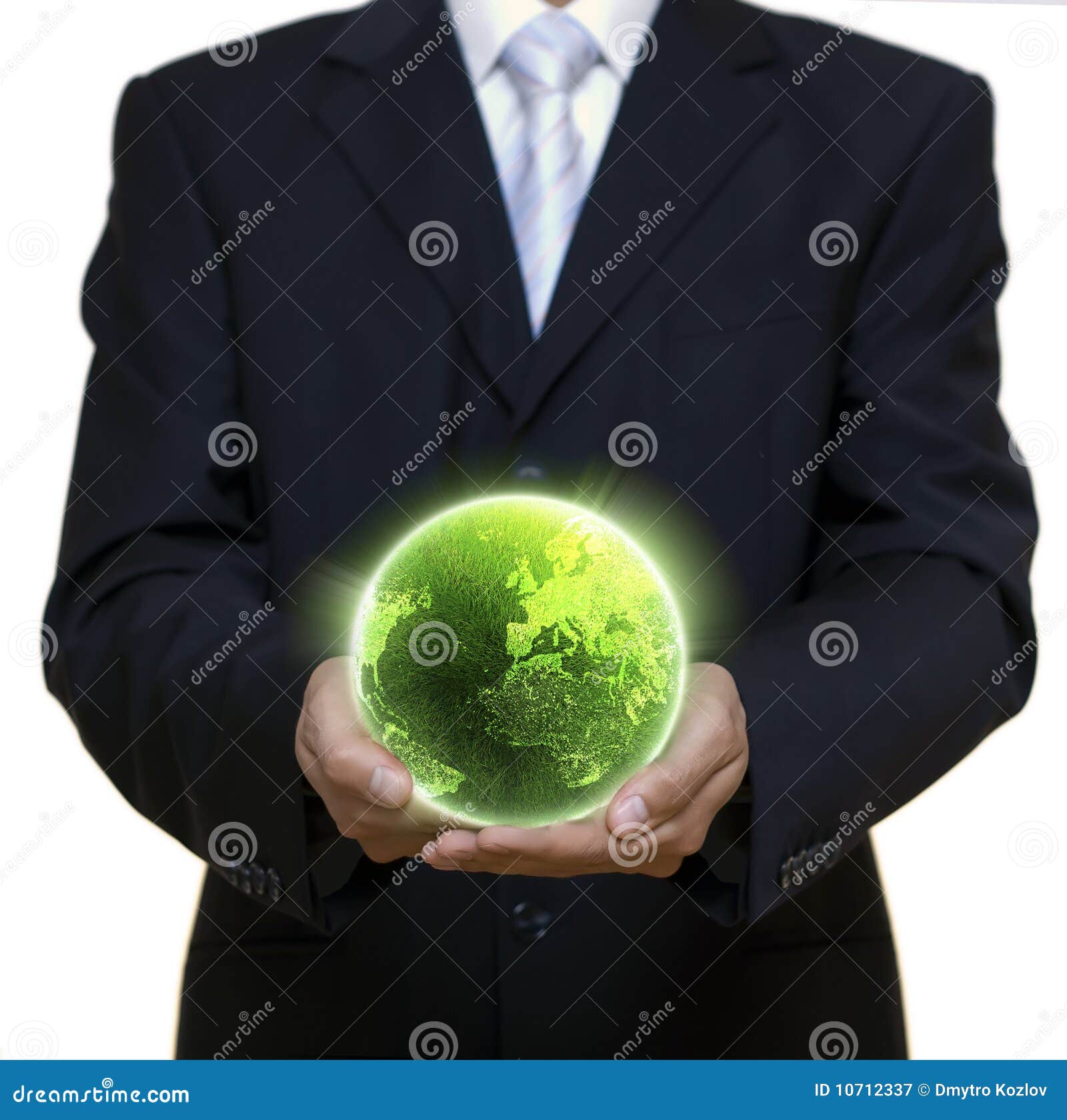 Green world stock image. Image of business, earth, ball - 10712337