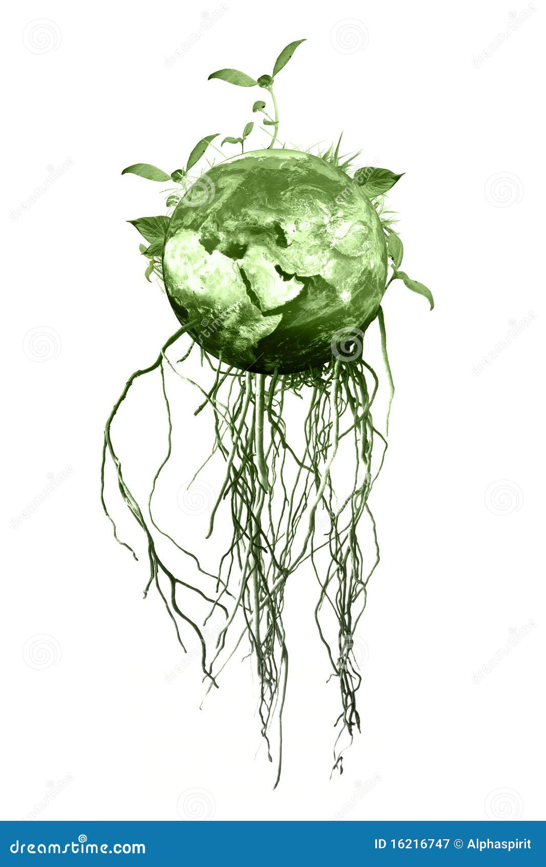 Green world stock image. Image of globe, isolated, responsibility ...