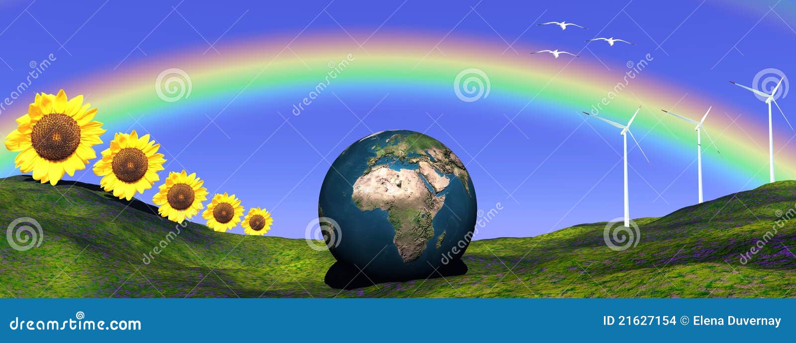 Green world stock illustration. Illustration of alternative - 21627154