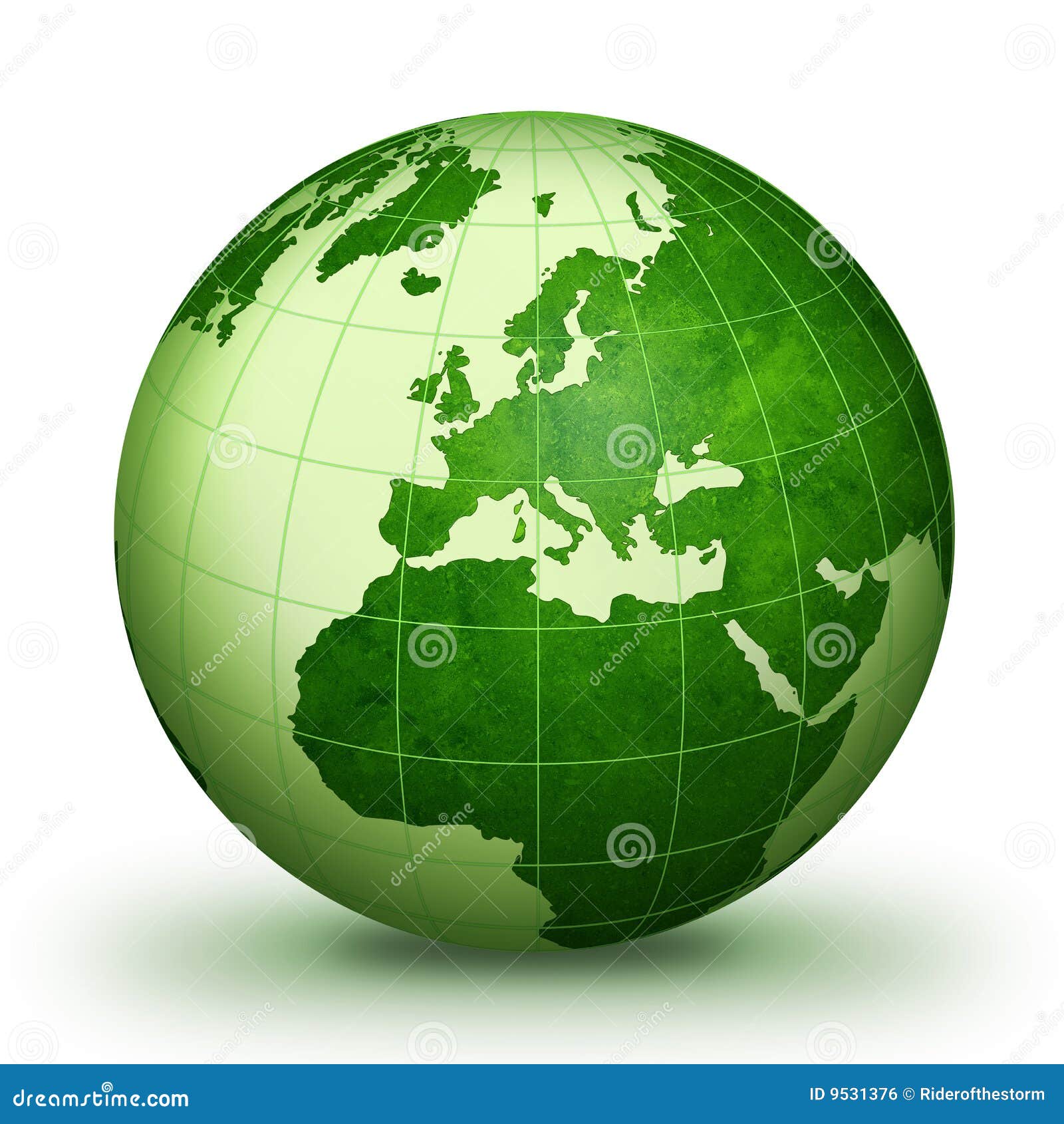 Green world stock illustration. Illustration of planet - 9531376