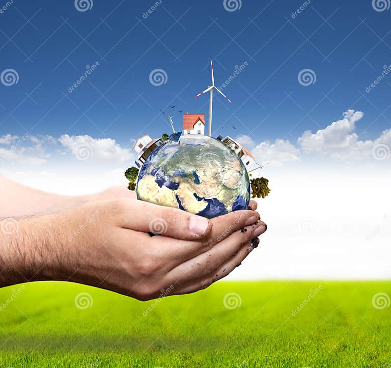 Green world concept stock image. Image of ecology, ecologic - 18313485
