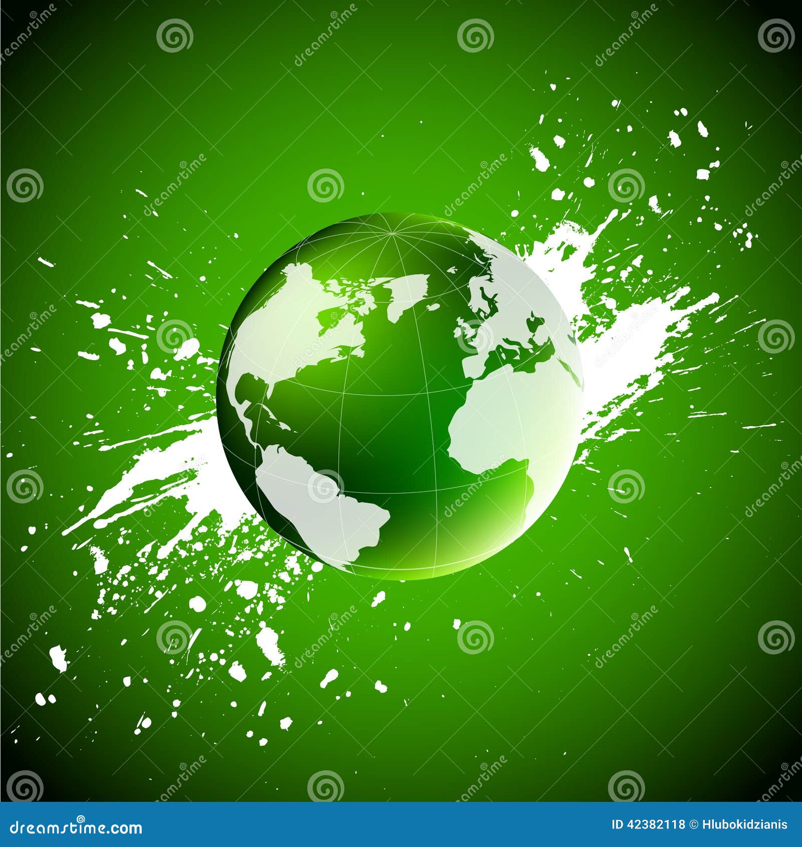 Green World. Ecology Concept Stock Vector - Illustration of symbol ...