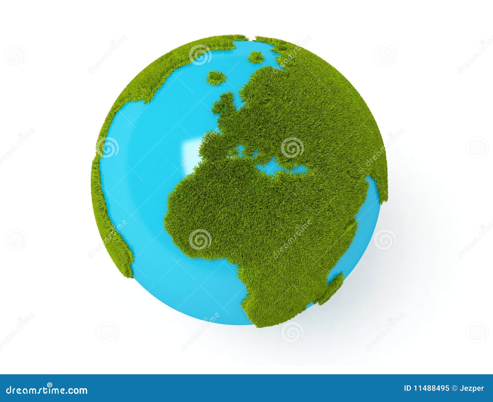 Green world globe stock illustration. Illustration of cartography ...