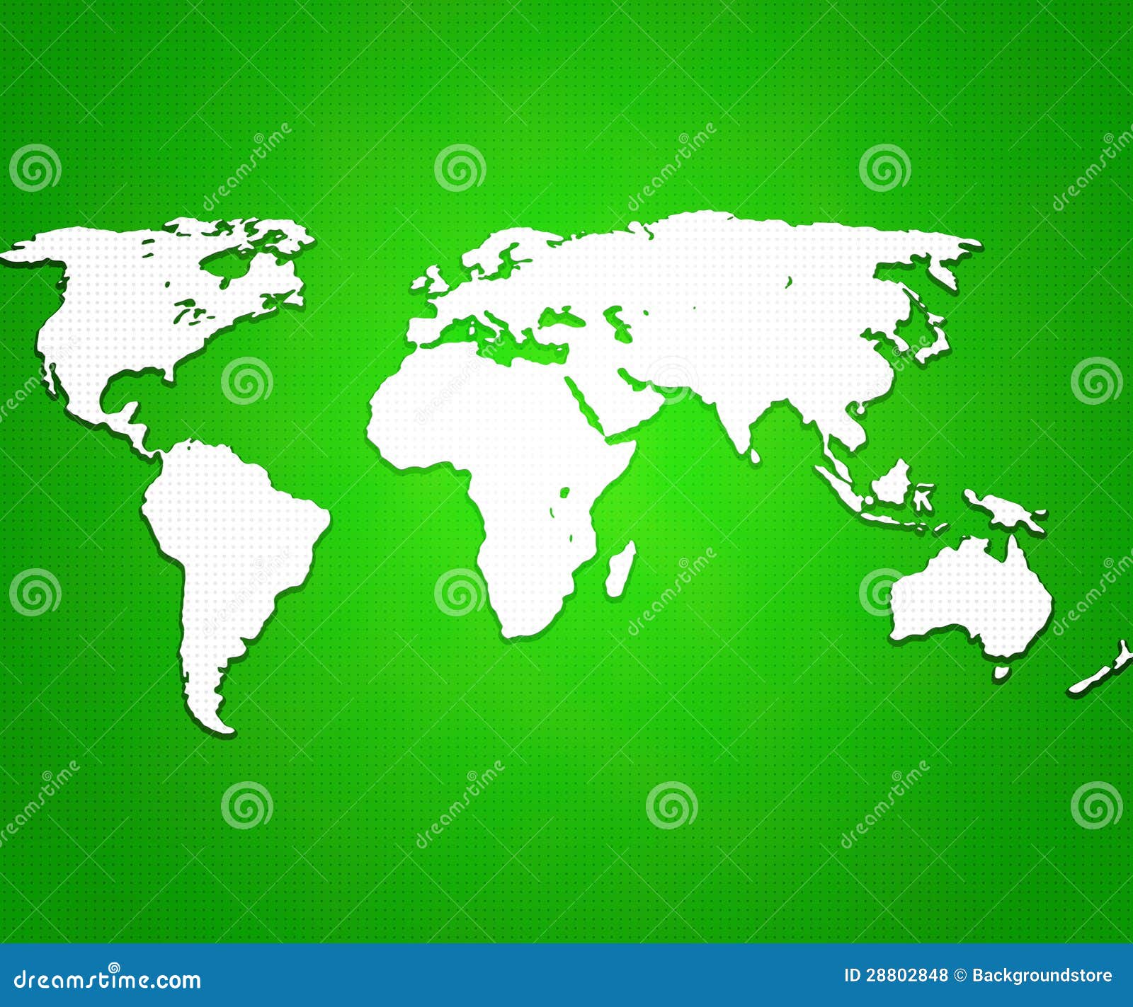 Green World Map Background stock illustration. Illustration of border ...