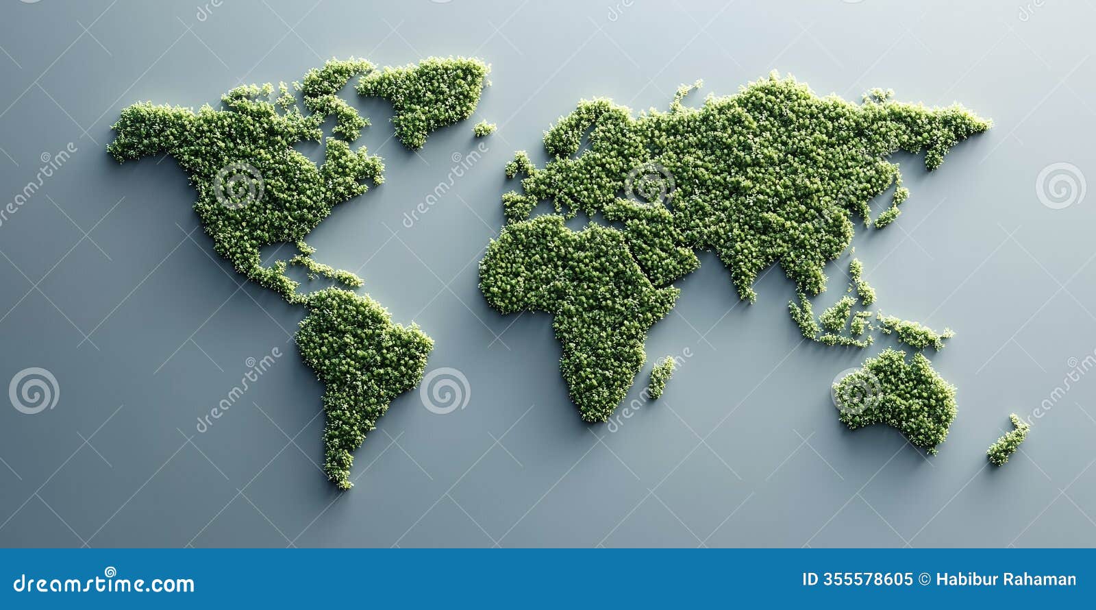 Green world map concept stock illustration. Illustration of development ...