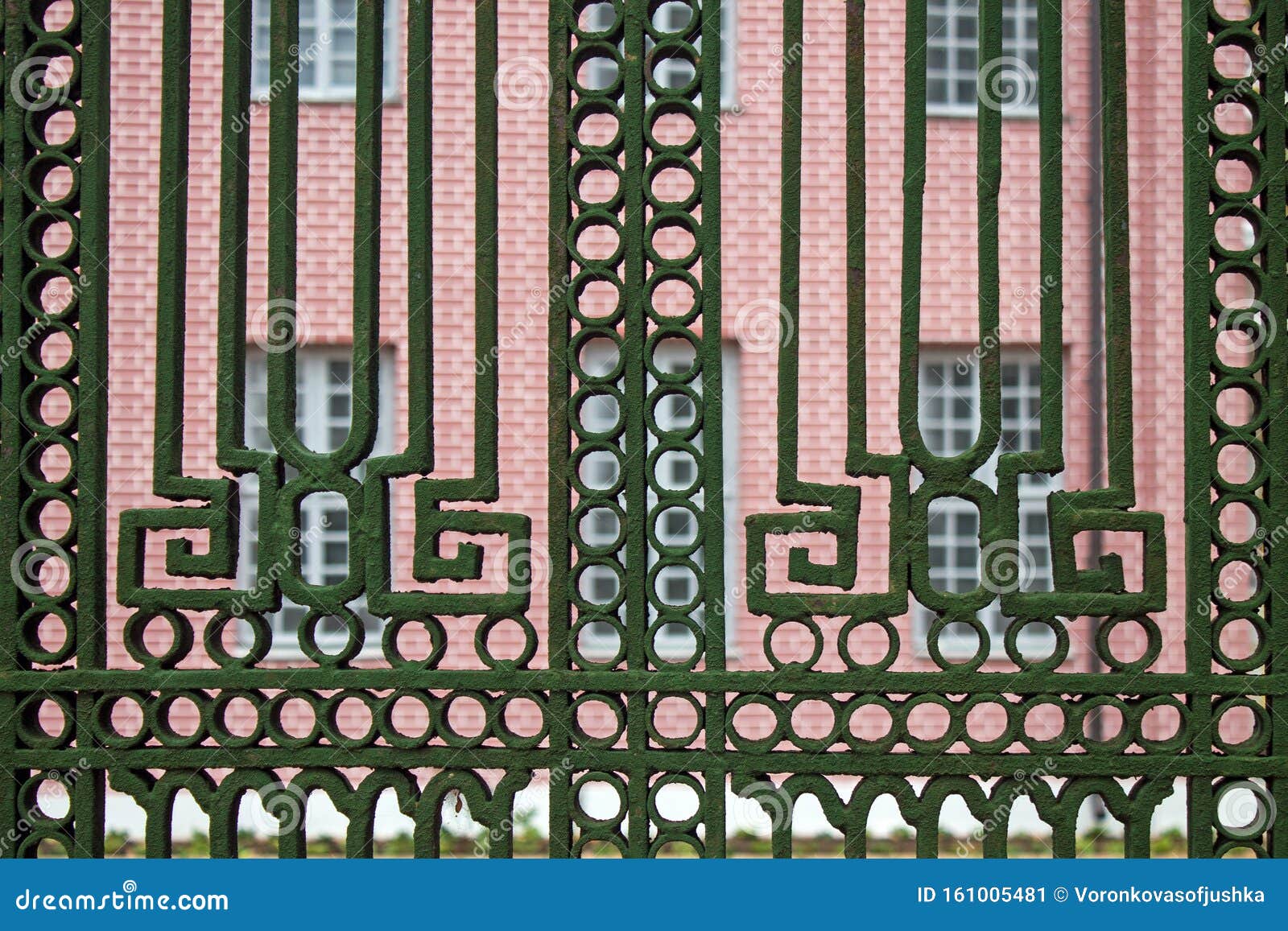 Geometric Pattern on the Gate Stock Image - Image of gate, fence: 161005481