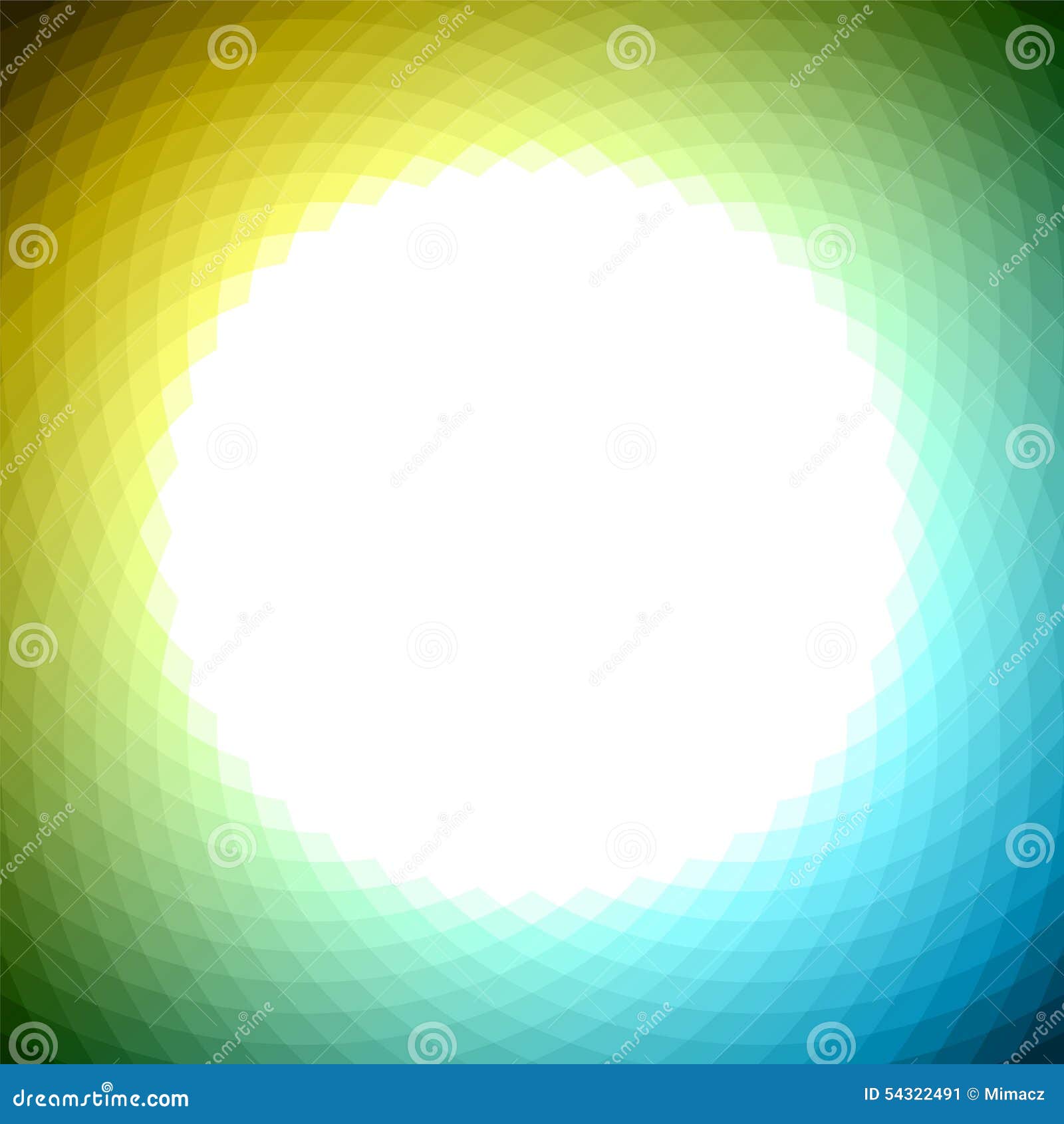 Green Yellow Blue Geometric Background Stock Vector - Illustration of ...