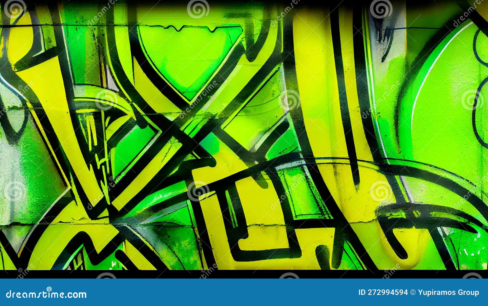 Yellow Graffiti Texture Stock Photo | CartoonDealer.com #83652948