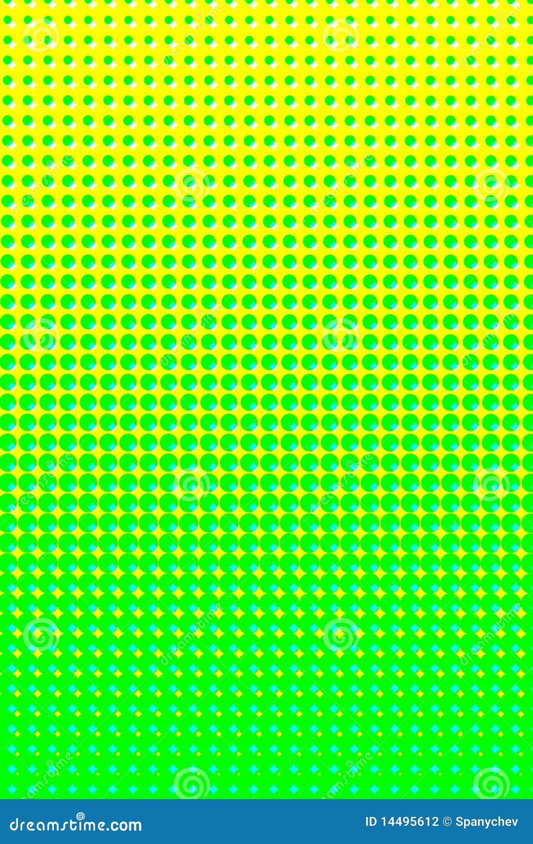 Yellow Halftone Dots Wallpaper. Marketing Vector Backdrop I ...