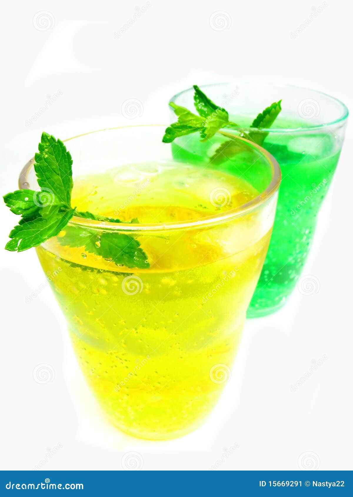 Green and yellow lemonade stock image. Image of frozen - 15669291
