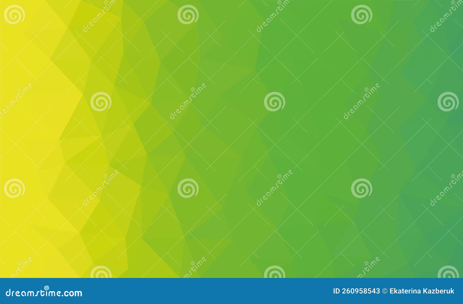 Green-yellow Low-poly Background Mosaic Pattern Stock Vector ...