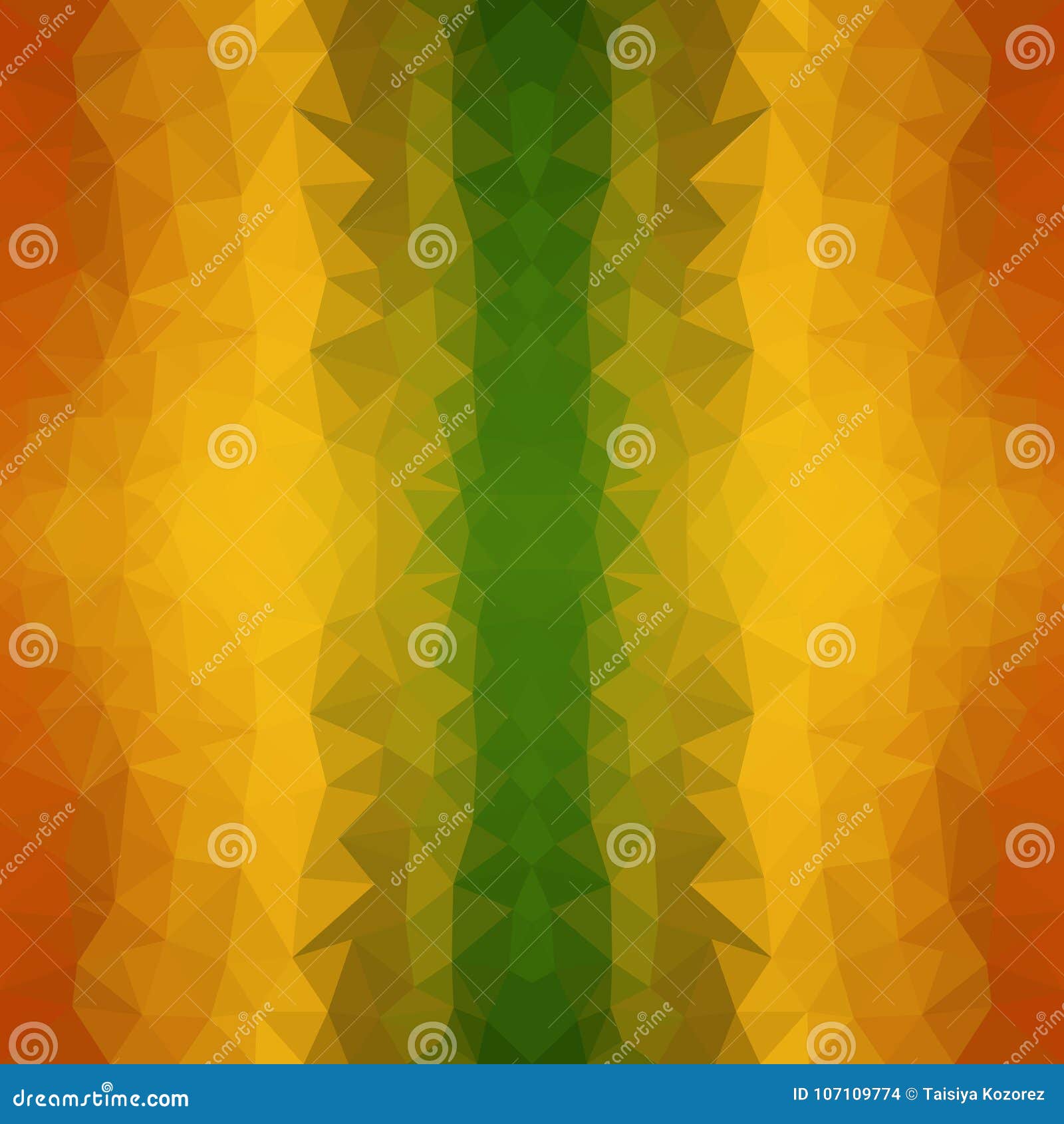 Green,yellow ,orange ,poly Pattern. Summer Triangular Geometric Pattern ...