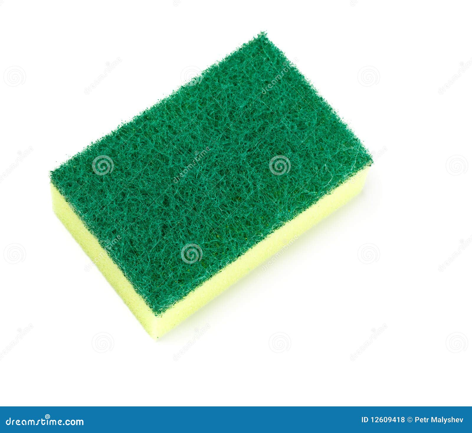 Green and yellow sponge stock photo. Image of bath, hygiene - 12609418