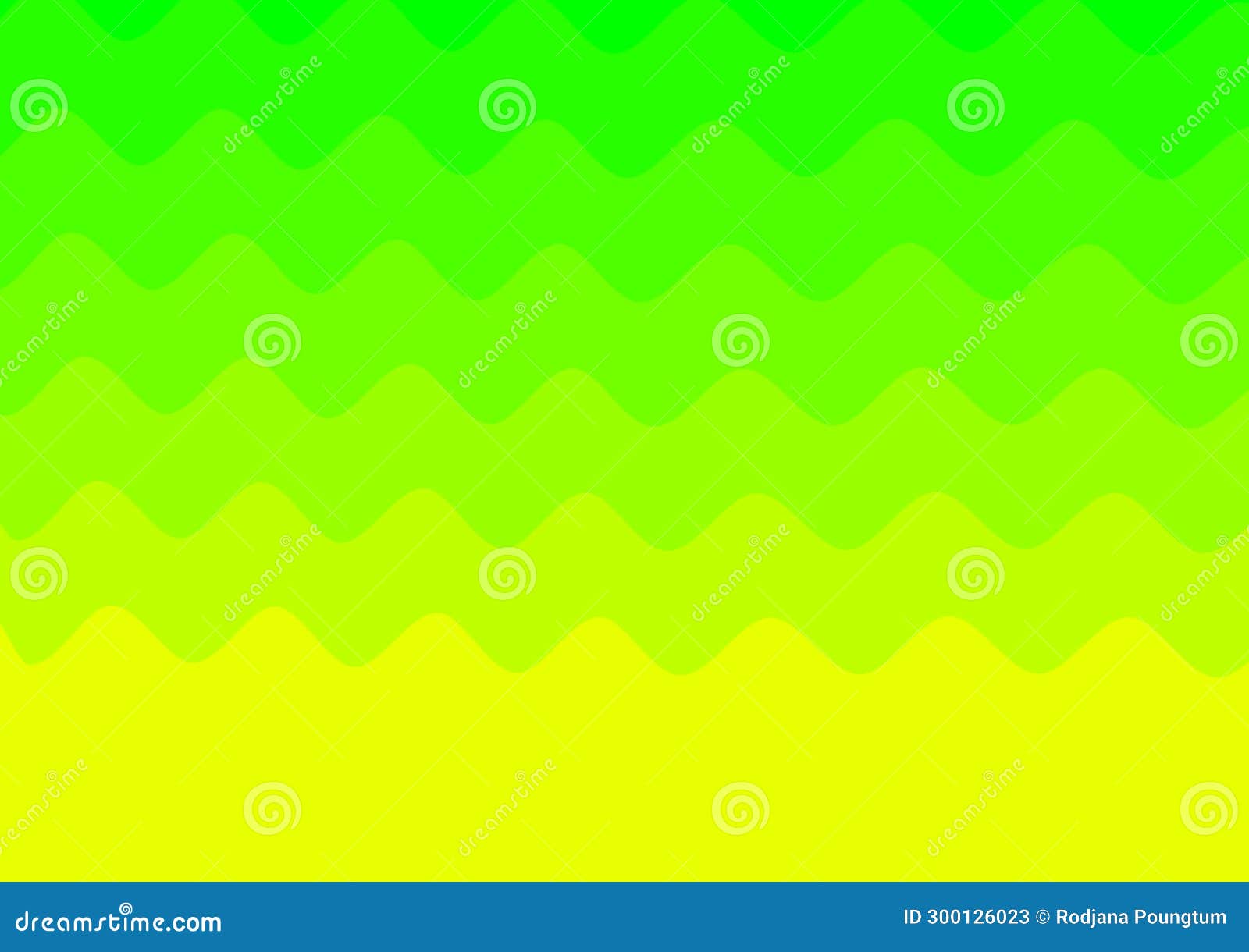 Green Yellow Wave Gradient Background Stock Illustration - Illustration ...