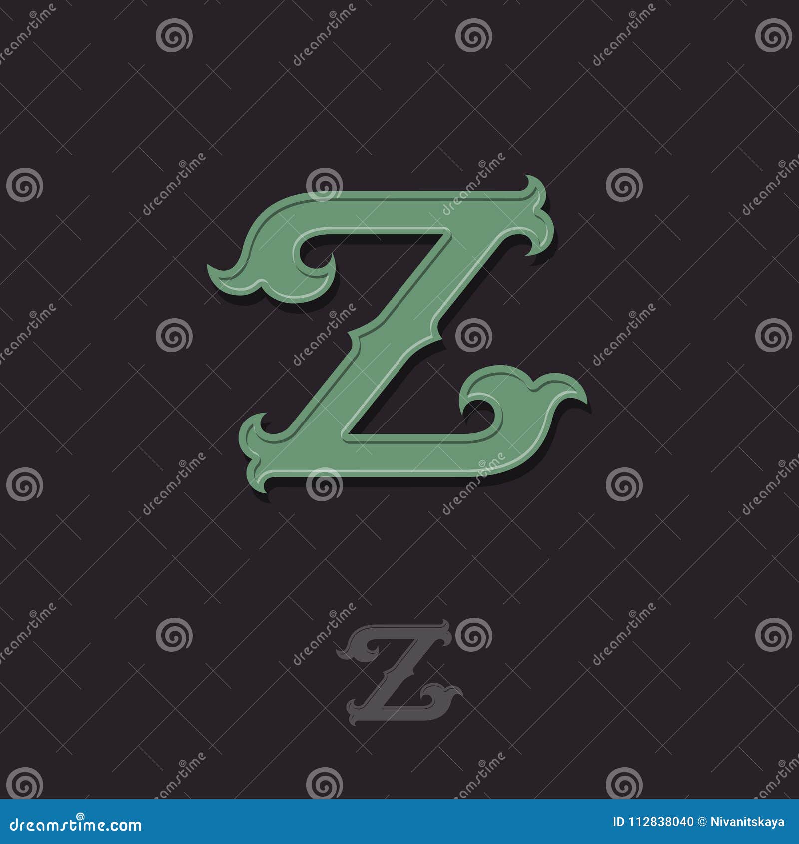 Z Logo. Z Monogram. Z Crossed Letters, Initial Stock Vector ...