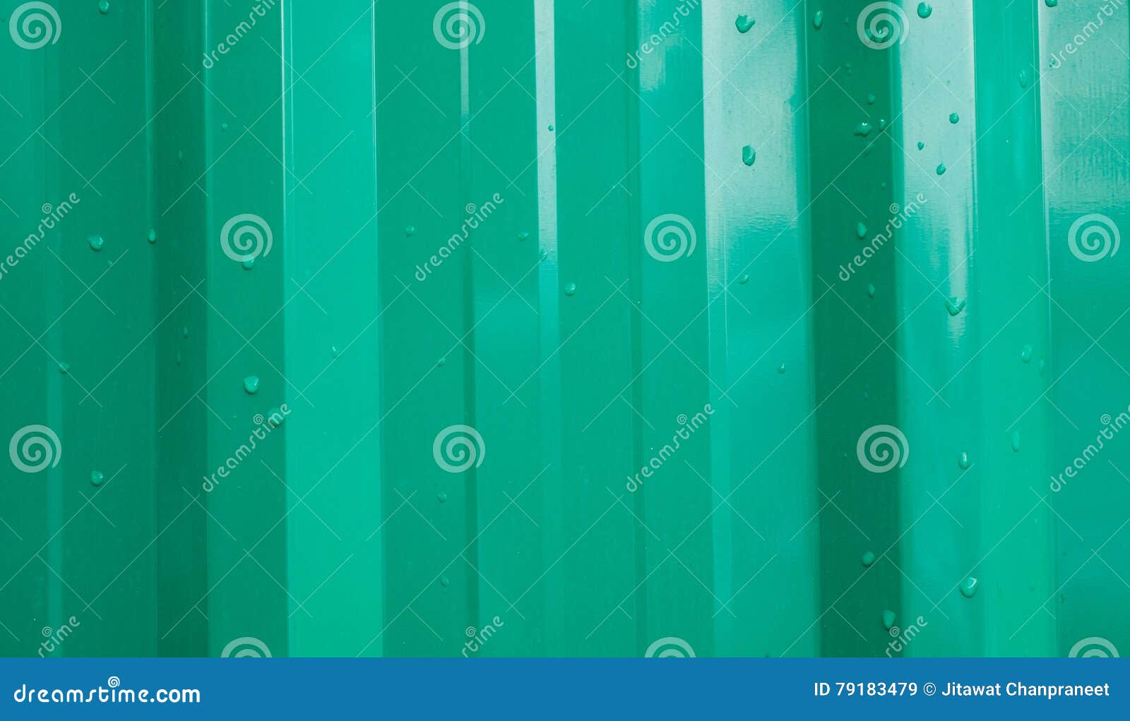 Green Zinc or Aluminum Wall Texture Background Stock Image - Image of ...