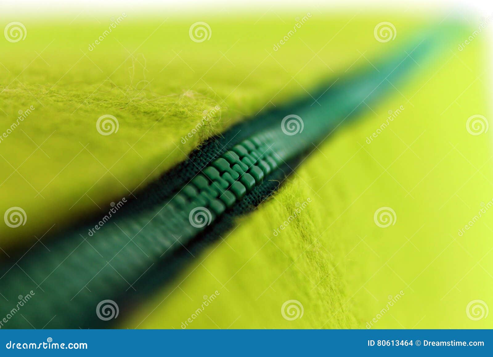 Green zipper stock photo. Image of textile, macro, green - 80613464