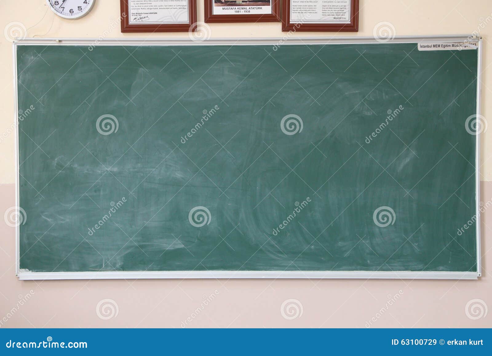 Greenboard stock image. Image of attractive, intelligence - 63100729