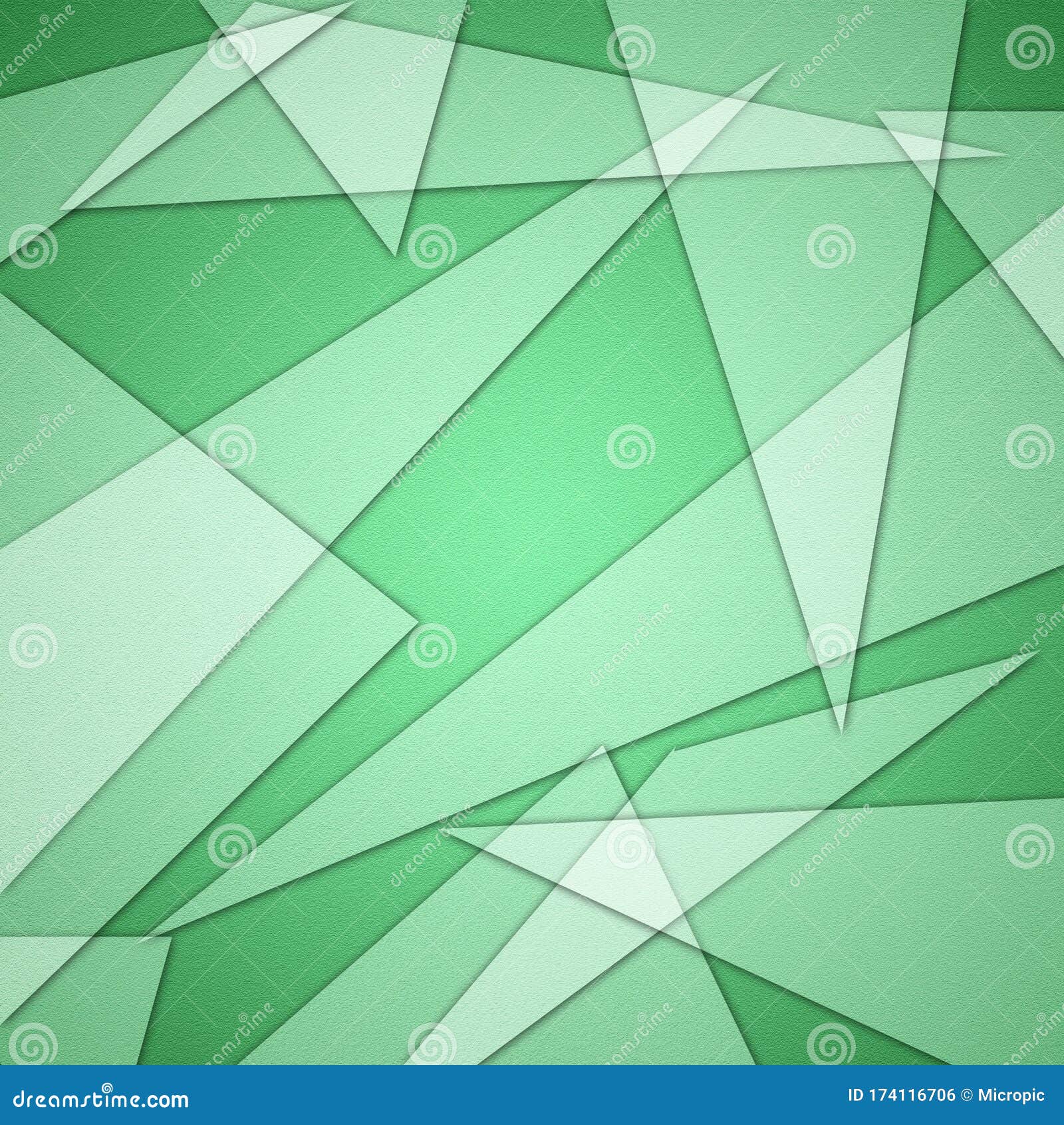 Greencolor Triangle Gradient Effect Background/wallpaper Stock ...