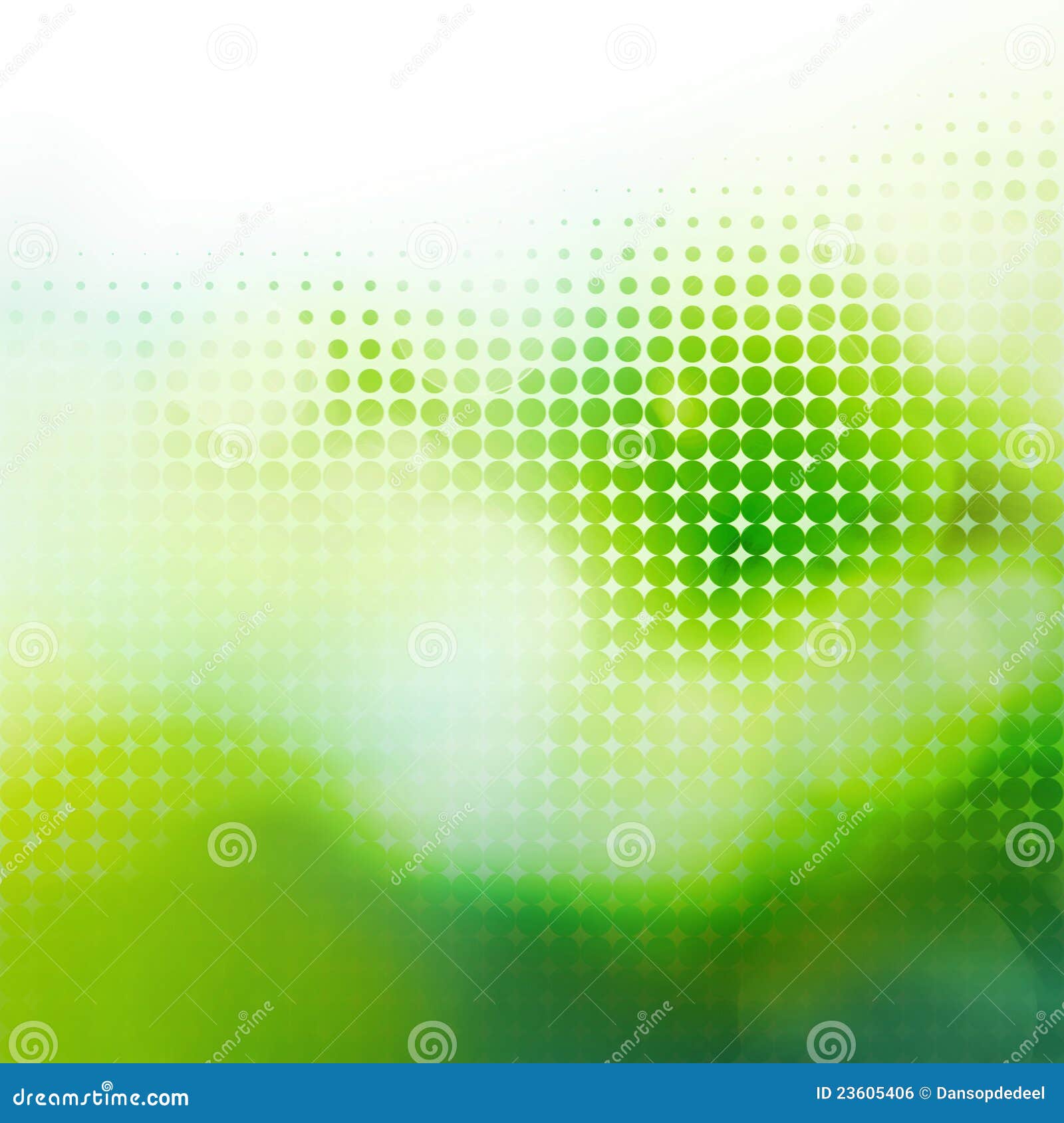 Greenery Abstract Spring Light Stock Illustration - Illustration of ...