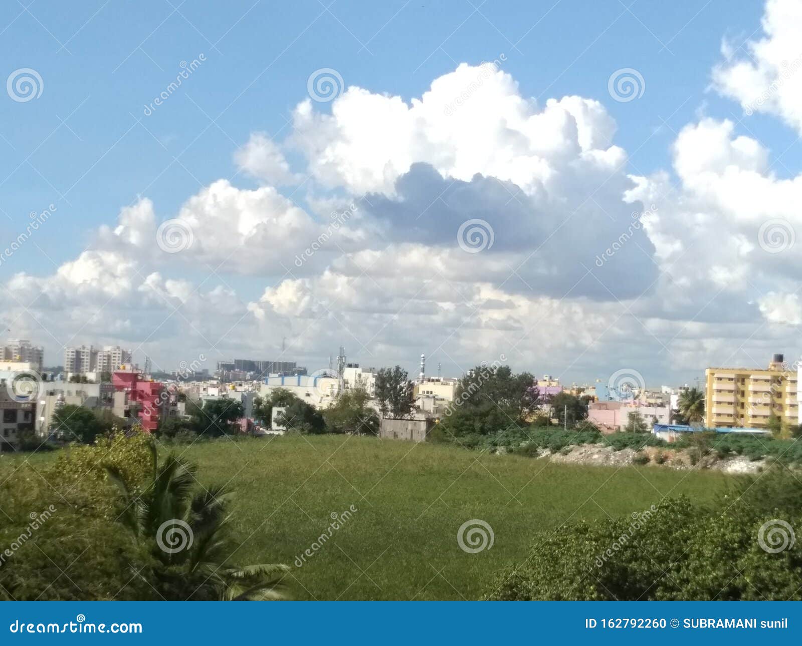 Greenery Cloud Nature Building Super Photos Stock Photo - Image of ...