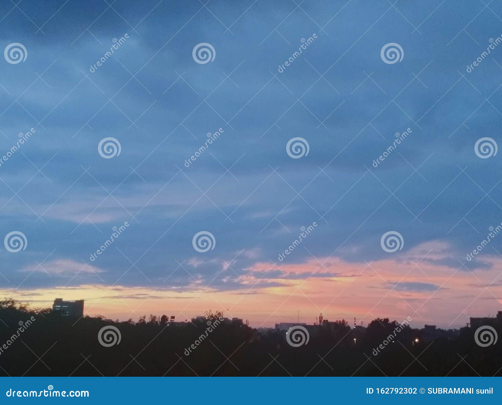 Greenery Cloud Nature Evening Sunset Super Photos Stock Photo - Image ...