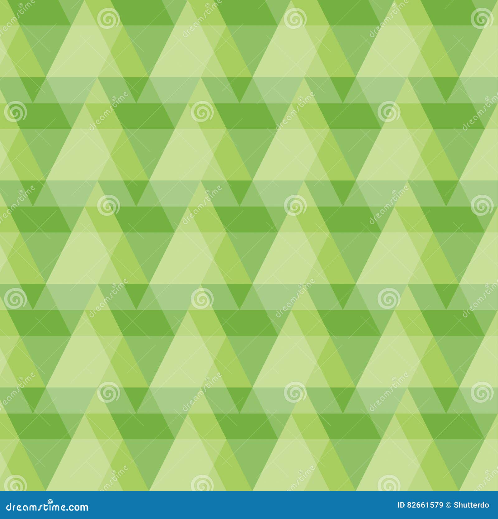 Greenery Geometric Pattern Background Stock Illustration - Illustration ...