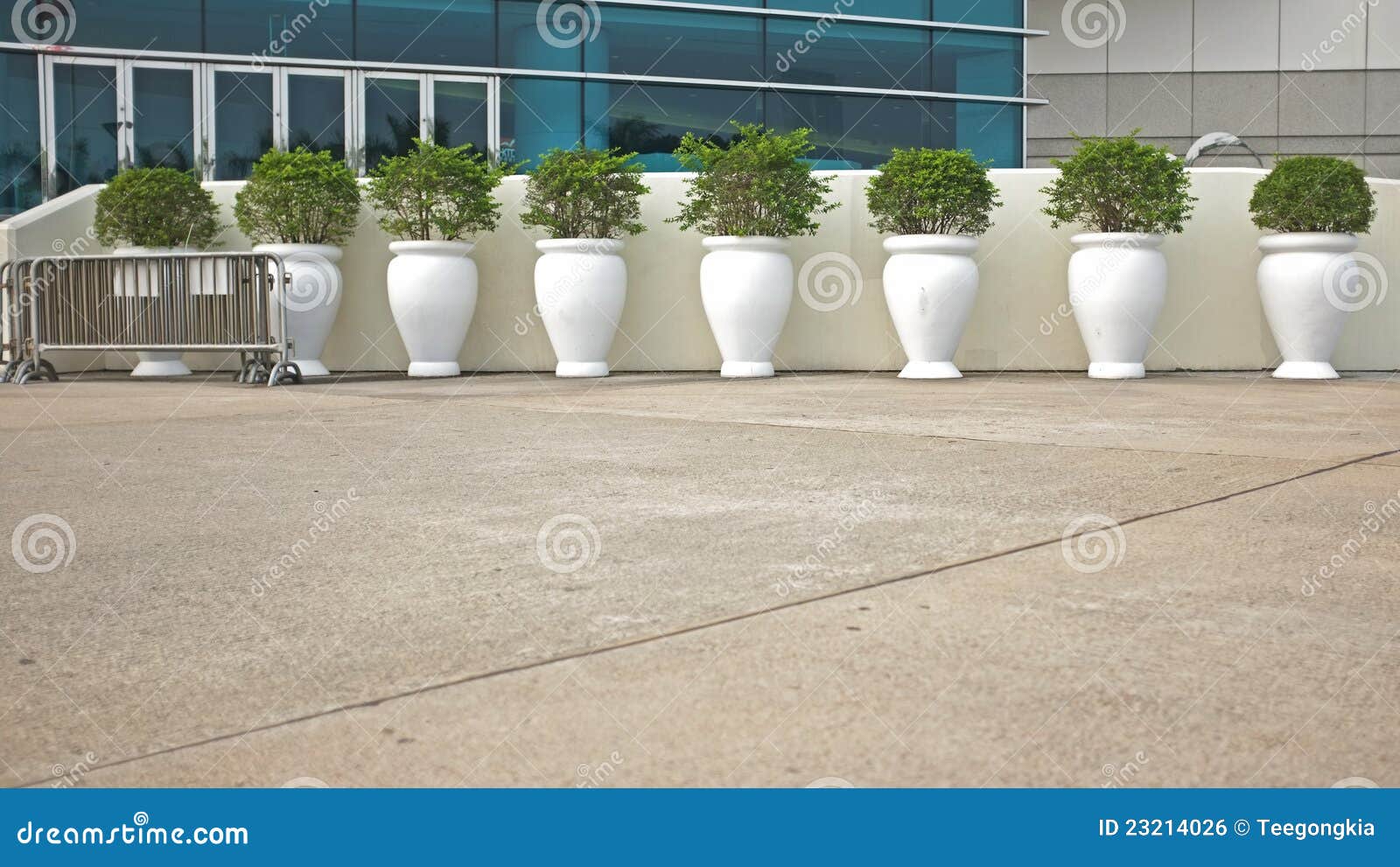 Greenery in modern city stock photo. Image of city, plants - 23214026