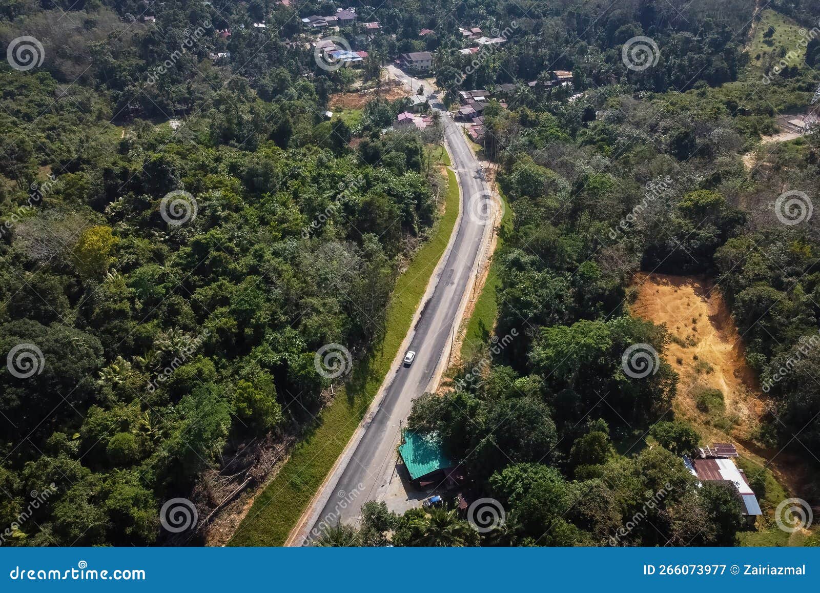 Greenery Villages at Malaysia Stock Image - Image of landmark ...