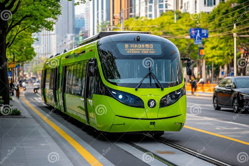 Greenhouse Gas Reduction, Electric Public Transport, City-wide ...