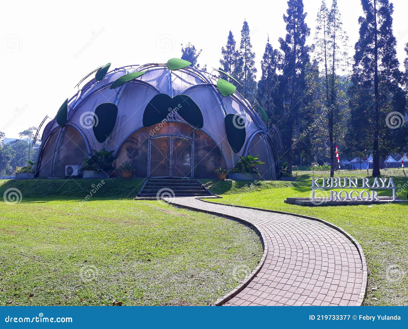 Greenhouse at Kebun Raya Bogor Stock Image - Image of dome, raya: 219733377